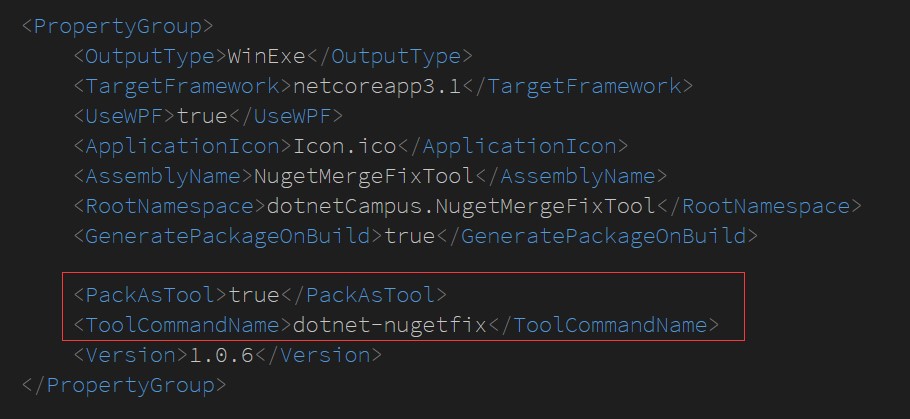 dotnet 用 NuGet 将自己的工具作为 dotnet tool 分发