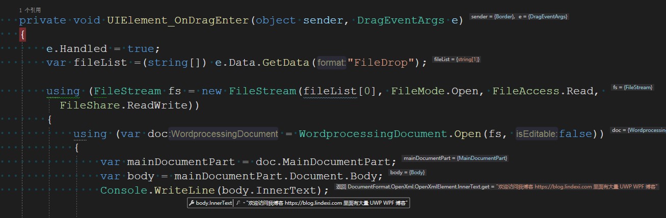 C Dotnet 使用 Openxml 解析 Word 文件